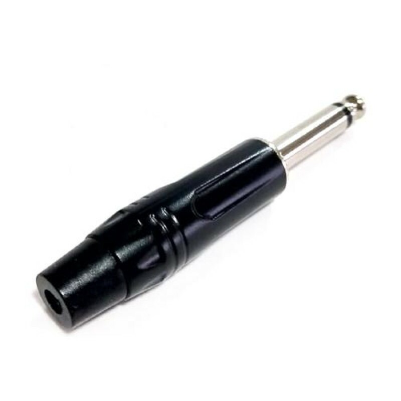 PLUG P10 MONO METAL PROFISSIONAL PRETO - PGPZ0043