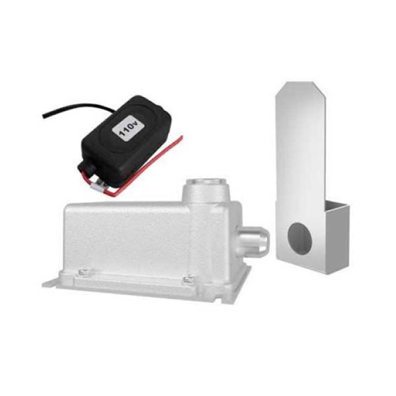 TRAVA ELETROMAGNETICA AGL CINZA PARA PORTOES COM MODULO TEMPORIZADOR ...