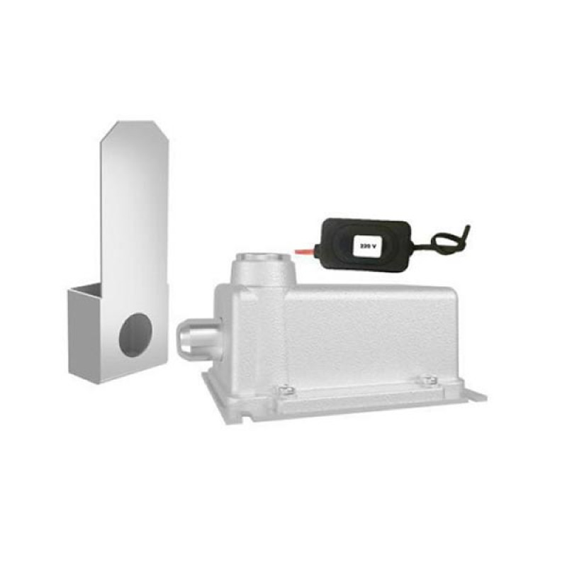 TRAVA ELETROMAGNETICA AGL CINZA PARA PORTOES COM MODULO TEMPORIZADOR ...