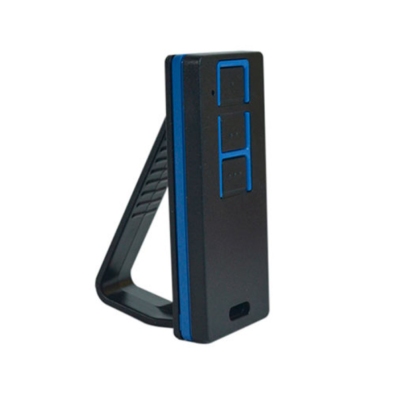 CONTROLE REMOTO HITRON SMART COPY 433,92MHZ 3 BOTOES PRETO/AZUL - 30001149