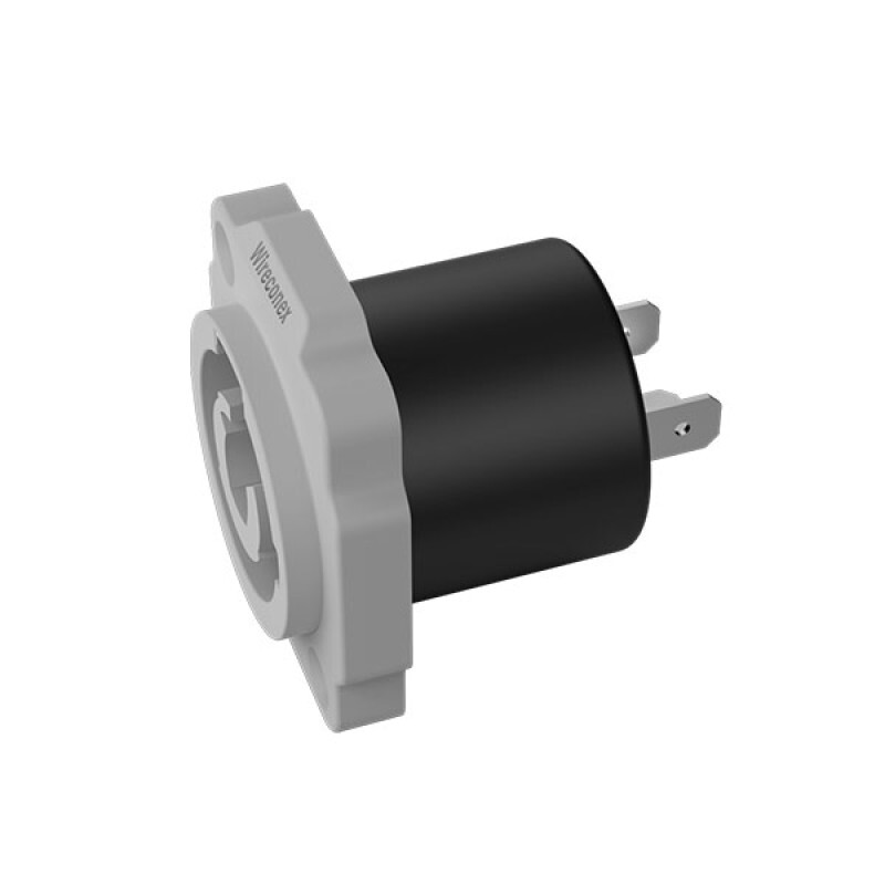 PLUG POWERCON AC WIRECONEX PAINEL POWER-OUT CINZA WC 1833P GY - 13365