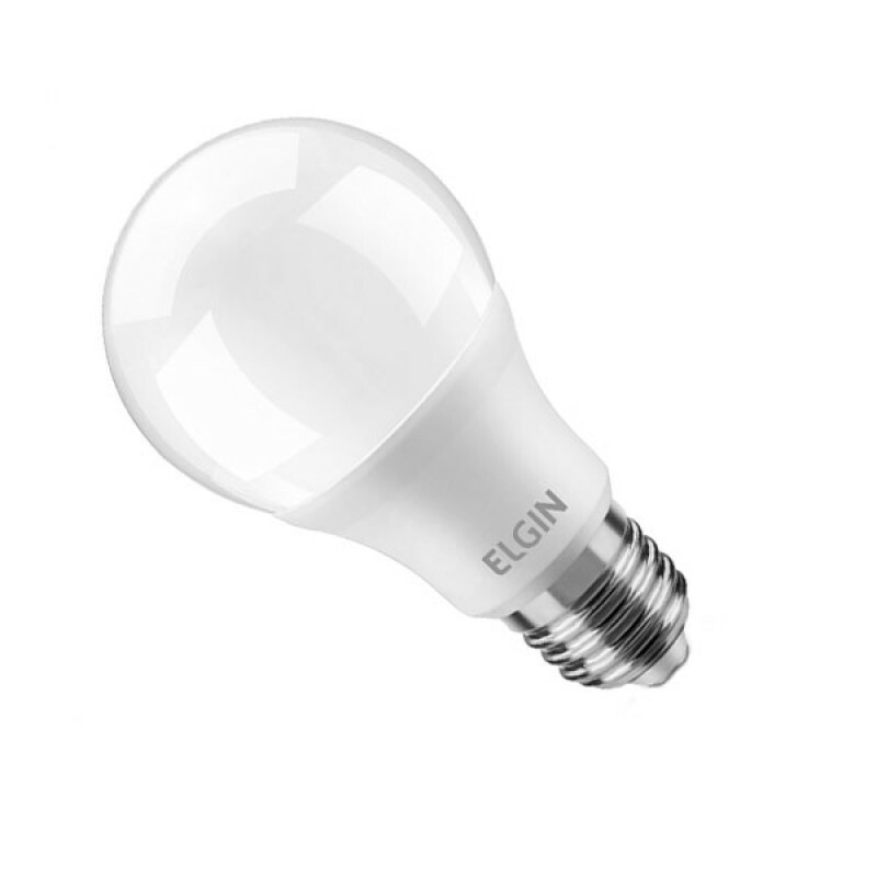LAMPADA BULBO LED ELGIN 12W 6500K BRANCA FRIA E27 BIVOLT - 48BLED2F12YU