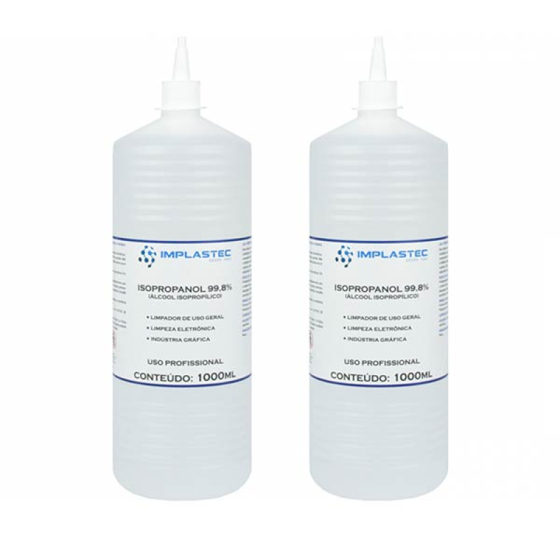 ALCOOL ISOPROPILICO IMPLASTEC 99,8% 1L - PAIP100018 ALCOOL ISOPROPILICO IMPLASTEC 99,8% 1L - PAIP100018