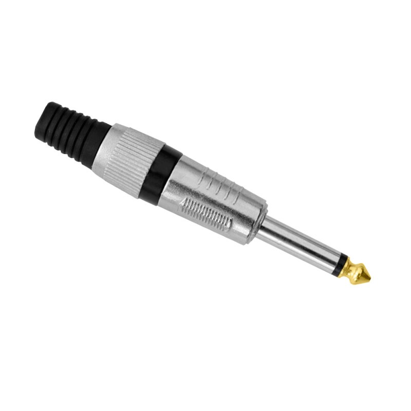 PLUG P10 MONO METAL PROFISSIONAL PRETO - PGPZ0009