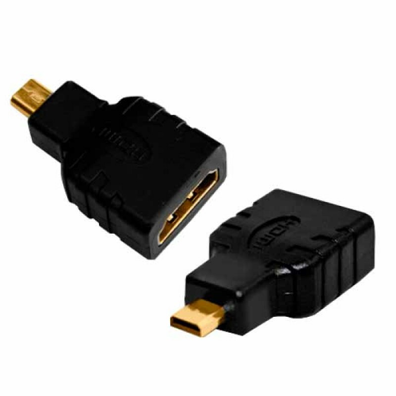 ADAPTADOR HDMI FEMEA X MICRO HDMI MACHO - ADAP0021