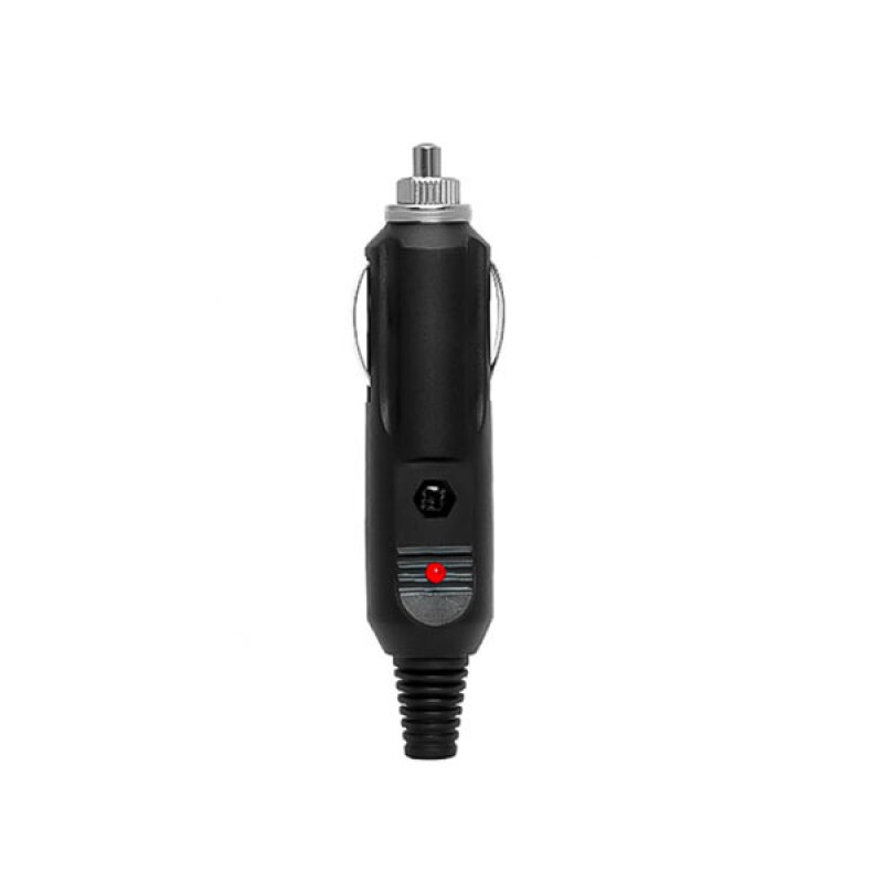PLUG PARA ACENDEDOR DE CIGARRO COM LED E FUSIVEL - PGAC0002