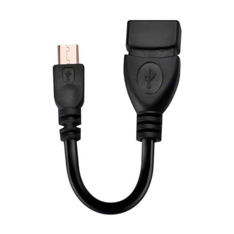 STORM CABO OTG MICRO USB MACHO X USB 2.0A FEMEA 15CM PRETO - CBUS0024