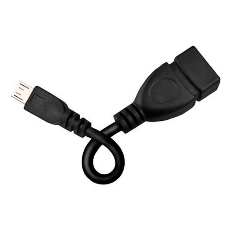 STORM CABO OTG MICRO USB MACHO X USB 2.0A FEMEA 15CM PRETO - CBUS0024