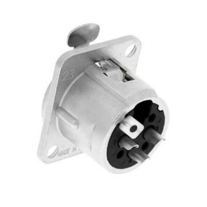 PLUG CANNON XLR PAINEL FEMEA METAL - JCCN0018